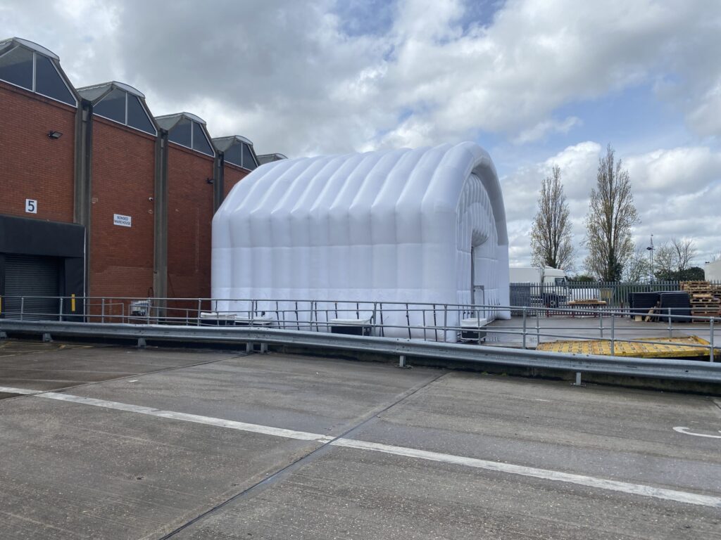 Inflatable Temporary Buildings - Dawsongroup tcs